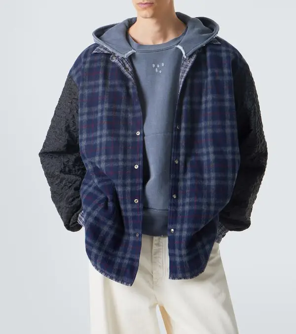 MAISON MARGIELA Padded Reversible Overshirt