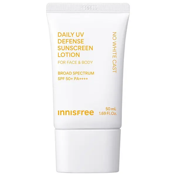 INNISFREE Daily Uv Defense Invisible Korean Sunscreen Lotion Broad Spectrum Spf 50+ Pa - One-color