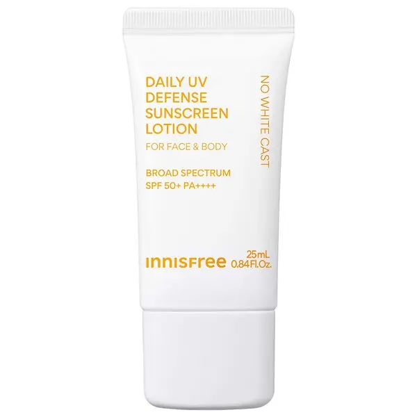 INNISFREE Mini Daily Uv Defense Invisible Korean Sunscreen Lotion Broad Spectrum Spf 50+ Pa - One-color