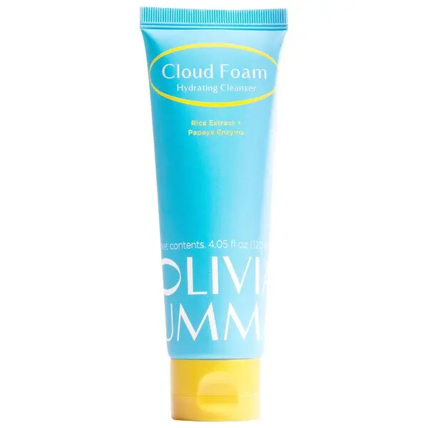 OLIVIAUMMA Cloud Foam Brightening And Hydrating Face Cleanser With Rice Bran And Apricot Seed Powder - One-color