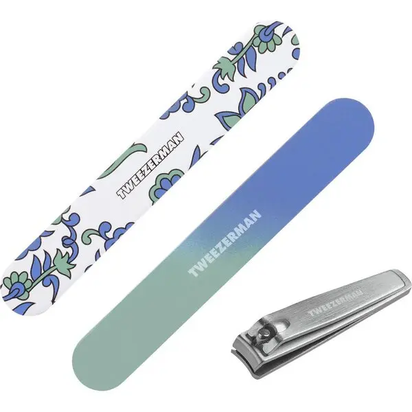 TWEEZERMAN Nail Clipper & Nail File Set - Multi