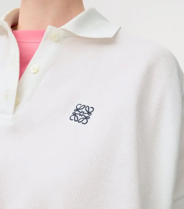 Loewe Asymmetric-hem Polo Shirt