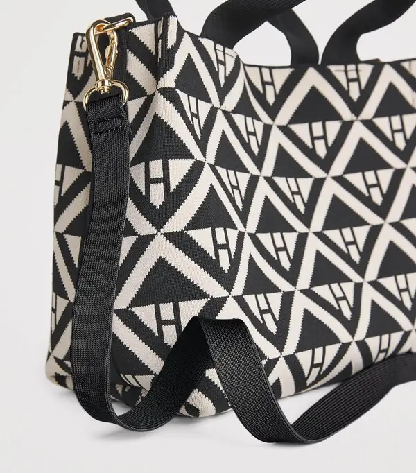 Harrods Geometric Jacquard Tote