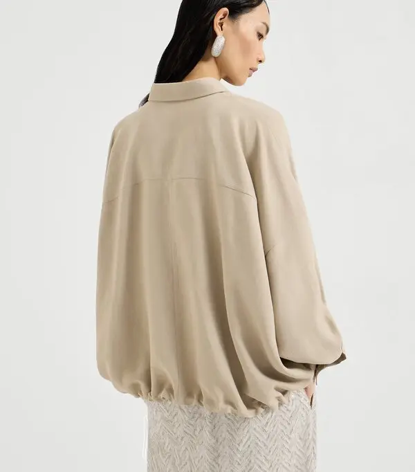 Brunello Cucinelli Twill Shirt - Beige