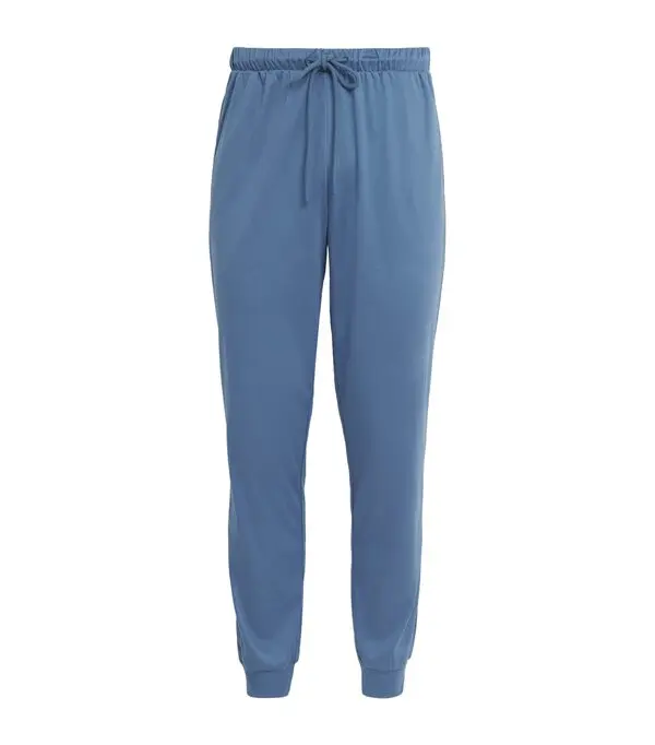 Zimmerli 286 Sea Island Lounge Trousers - Blue