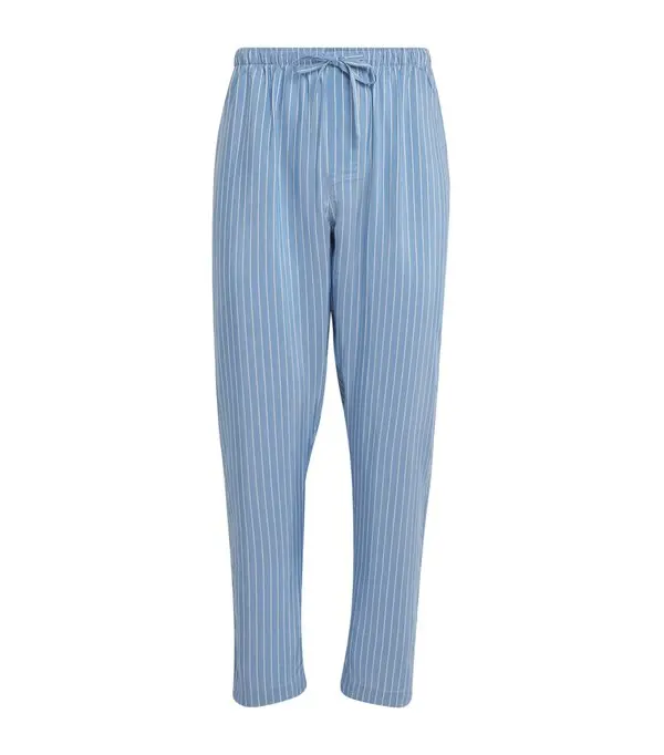 Zimmerli Stripe Pyjama Trousers - Blue