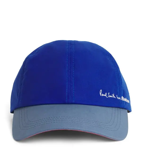 Barbour X Paul Smith Logo Cap - Blue