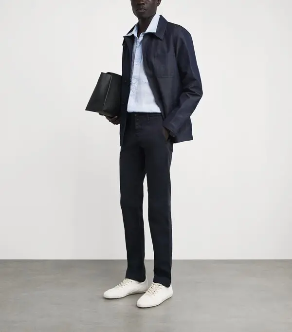 Jacob Cohen Denim Canvas Chore Jacket