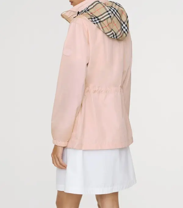 Burberry Relaxed Parka - Pink