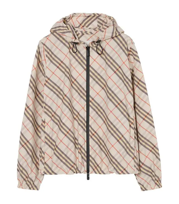 Burberry Salcombe Check Jacket - Beige
