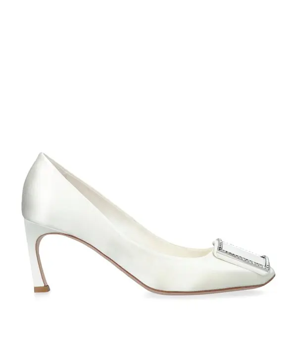 ROGER VIVIER Satin Trompette Pumps