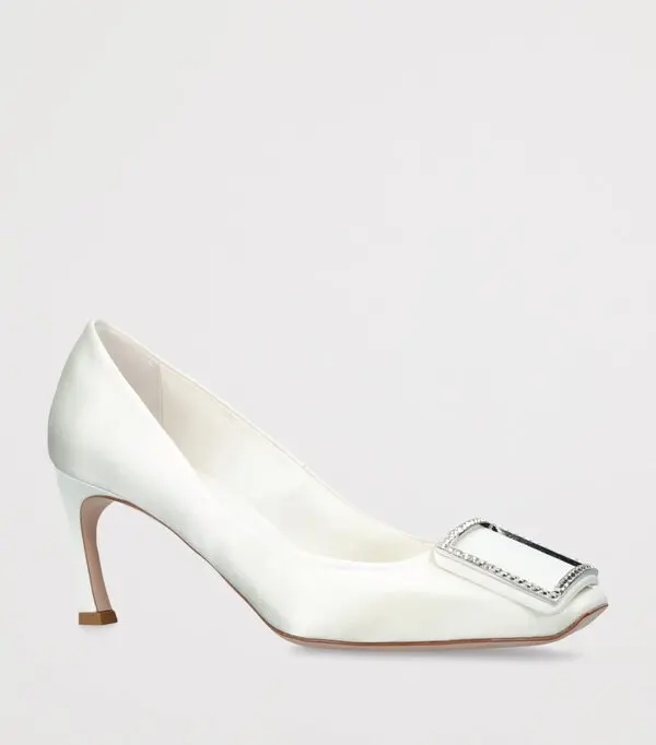 ROGER VIVIER Satin Trompette Pumps