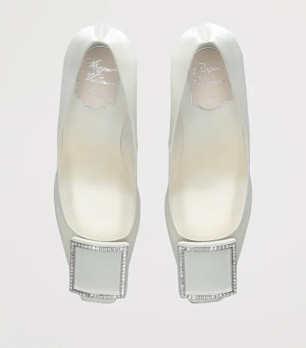 ROGER VIVIER Satin Trompette Pumps