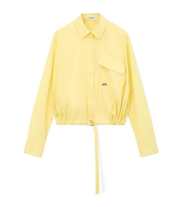 Loewe Drawstring-hem Shirt