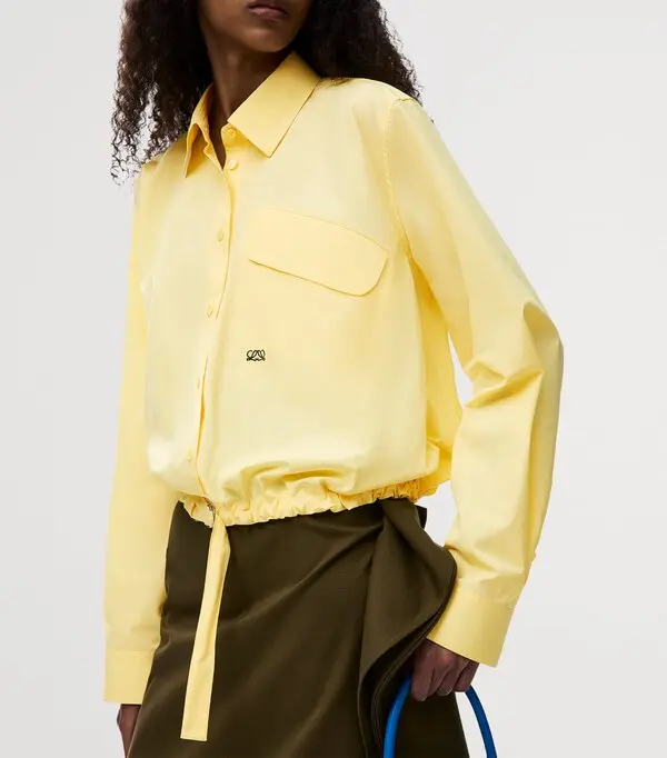 Loewe Drawstring-hem Shirt