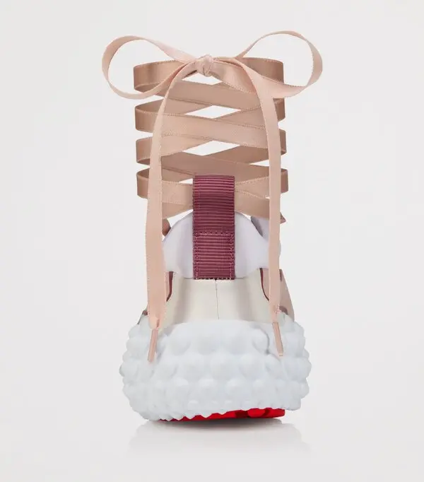 CHRISTIAN LOUBOUTIN Mara Lace-up Sneakers - Pink