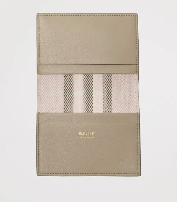 Burberry Leather Bloomsbury Card Holder - Pink