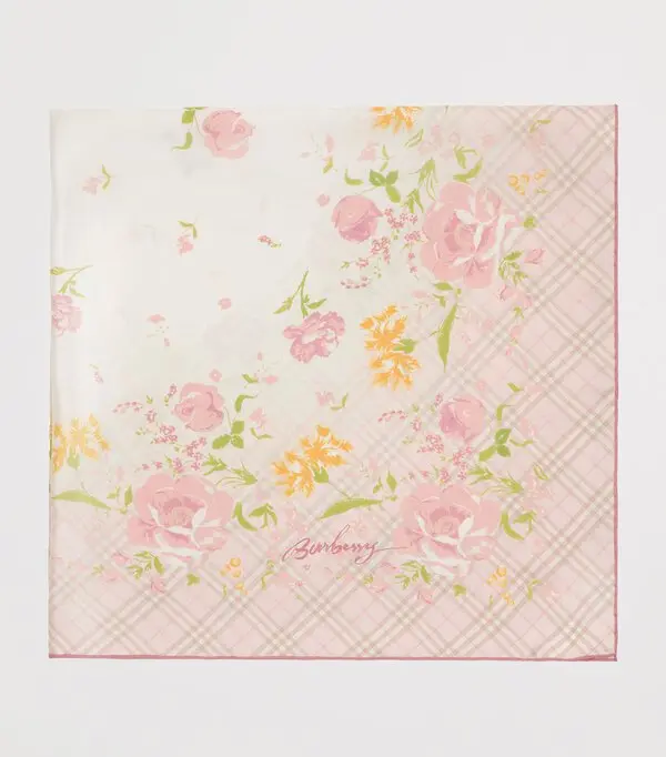 Burberry Silk Garden Party Scarf