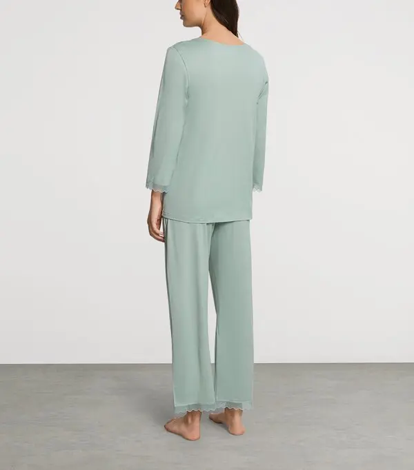 Hanro Cotton Long Inaya Pyjama Set