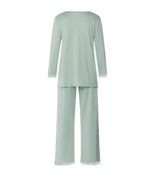 Hanro Cotton Long Inaya Pyjama Set