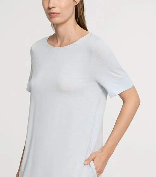 Hanro Natural Elegance Nightdress - Blue