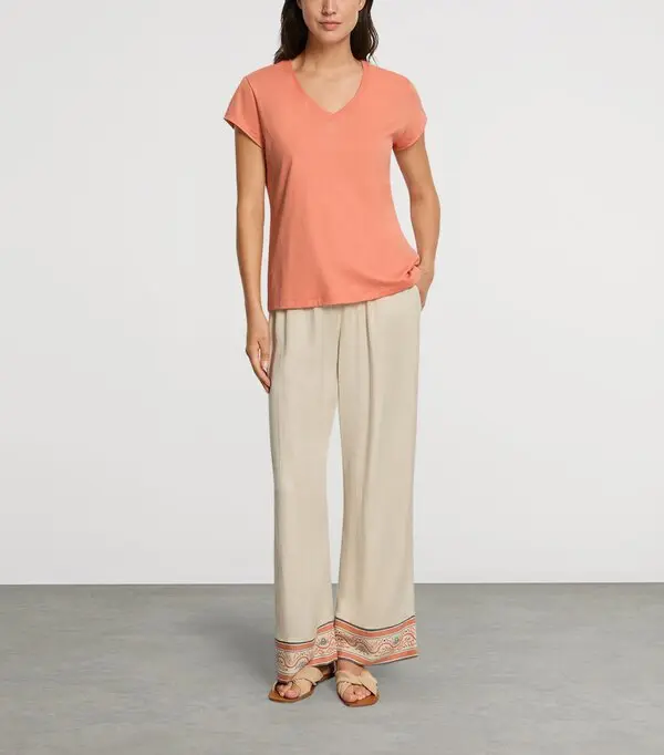 Hanro Organic Cotton V-neck T-shirt