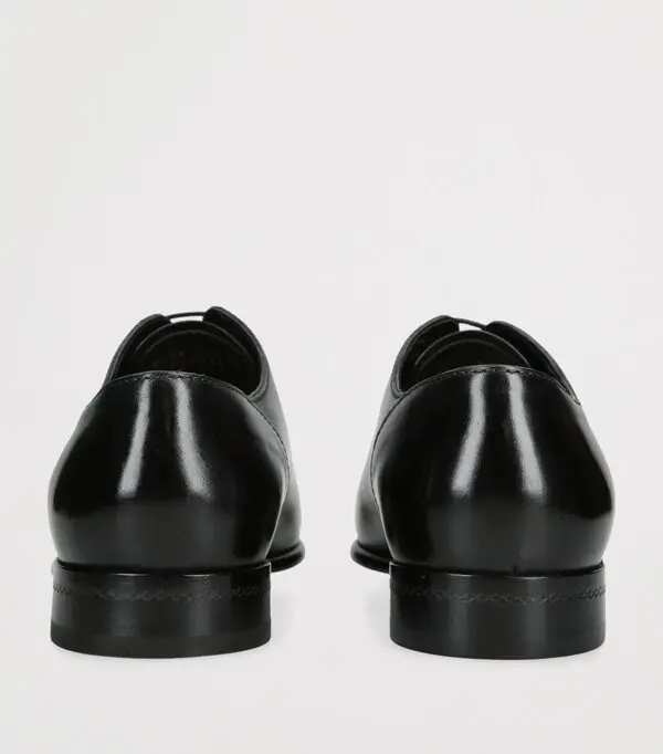 Zegna Leather Vienna Oxford Shoes