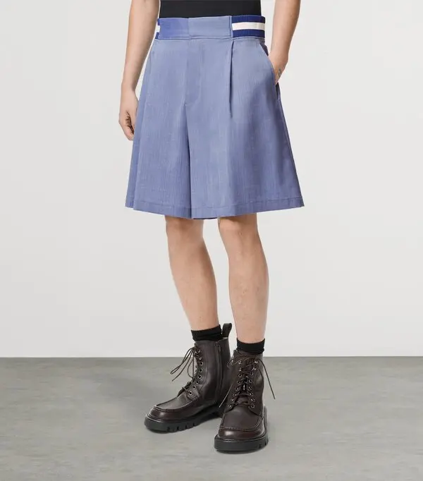 Loewe Wool-blend Sartorial Shorts