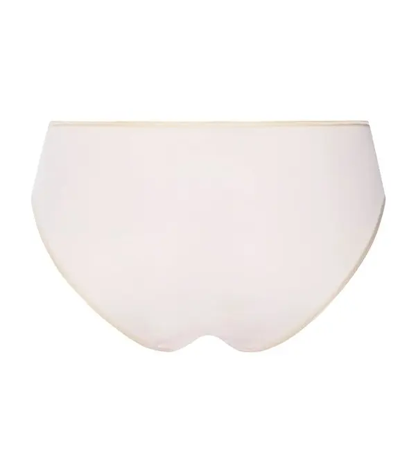 Hanro Cotton Seamless Midi Briefs - Pink