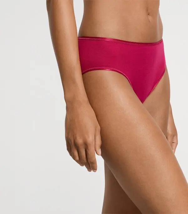 Hanro Cotton Seamless Midi Briefs