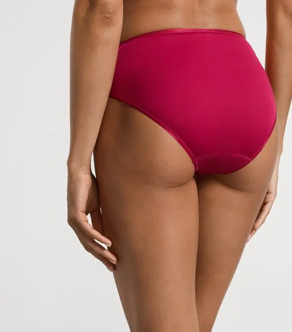 Hanro Cotton Seamless Midi Briefs