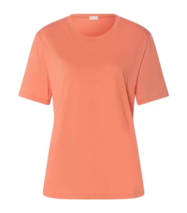 Hanro Organic Cotton Crewneck T-shirt - Orange