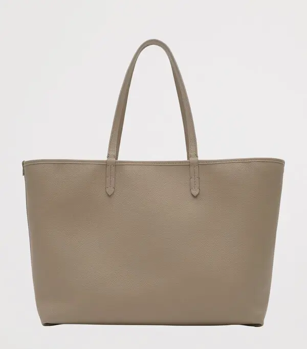 Burberry Medium Leather Bloomsbury Tote - Pink