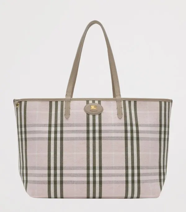 Burberry Medium Leather Bloomsbury Tote - Pink