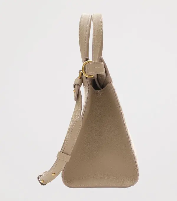 Burberry Linen-cotton Cotswolds Tote Bag