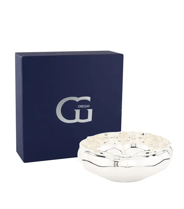 GREGGIO Plated Georgian Centrepiece Bowl - Silver