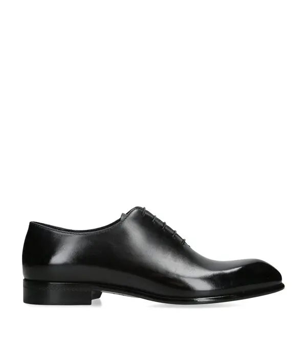 Zegna Leather Vienna Oxford Shoes