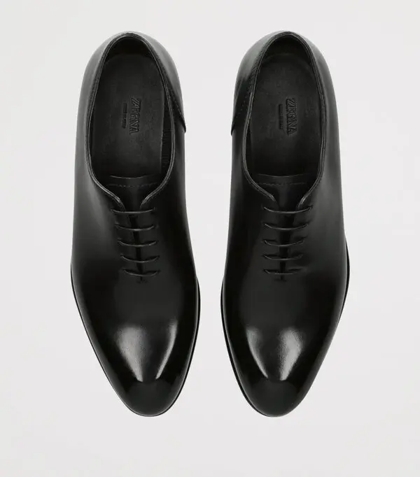 Zegna Leather Vienna Oxford Shoes