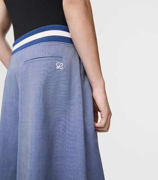 Loewe Wool-blend Tailored Shorts
