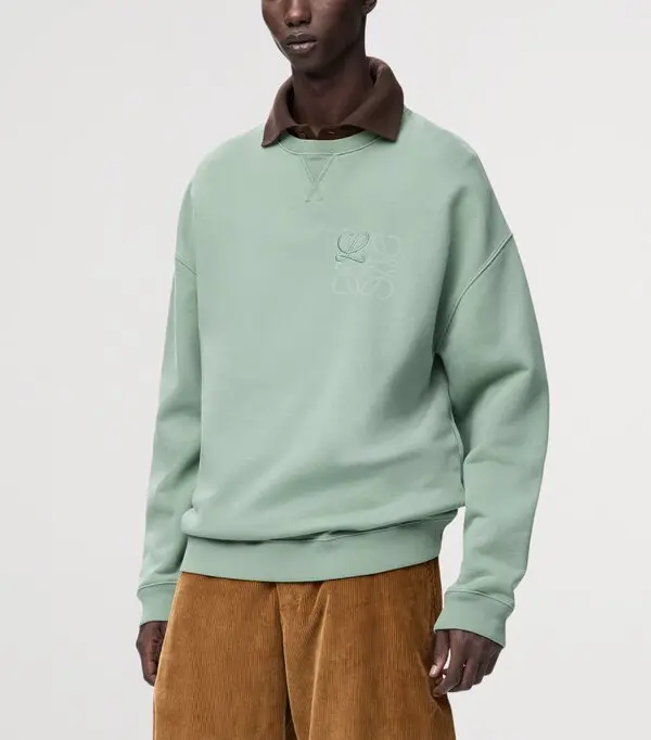 Loewe Cotton-blend Anagram Sweatshirt
