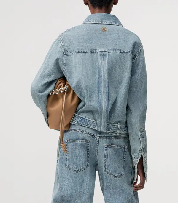 Loewe Cotton-blend Draped Shirt