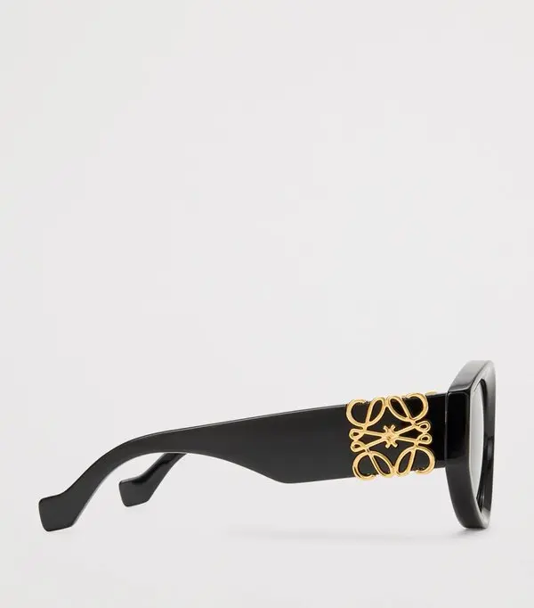 Loewe Maxi Anagram Butterfly Sunglasses - Black