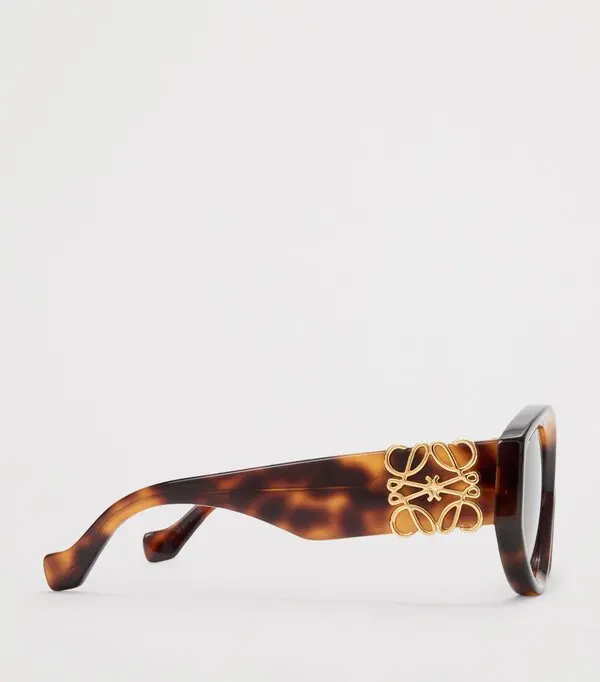 Loewe Maxi Anagram Butterfly Sunglasses - Brown