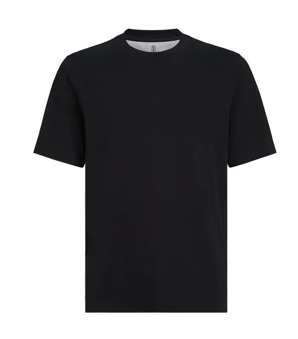Brunello Cucinelli Cotton Crew-neck T-shirt