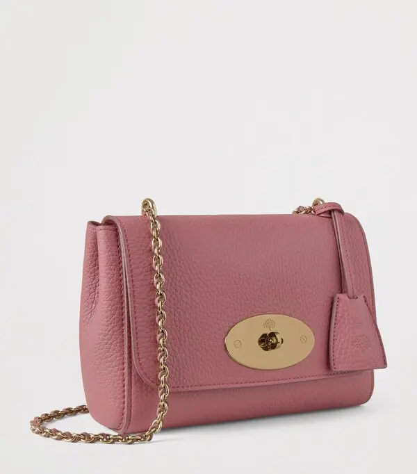 Mulberry Leather Lily Shoulder Bag - Pink