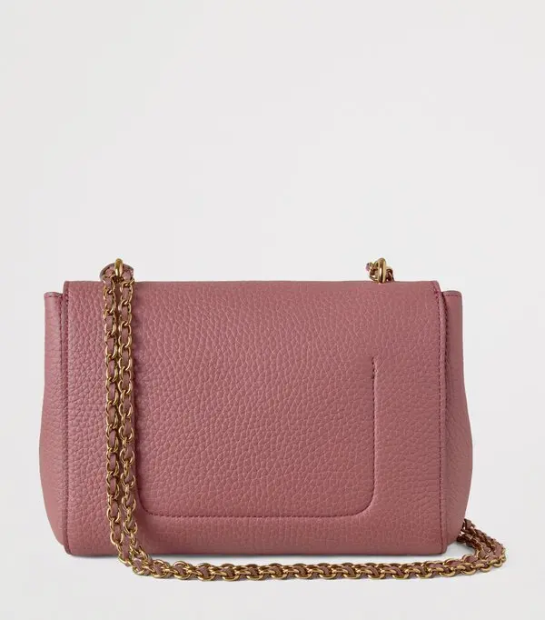 Mulberry Leather Lily Shoulder Bag - Pink