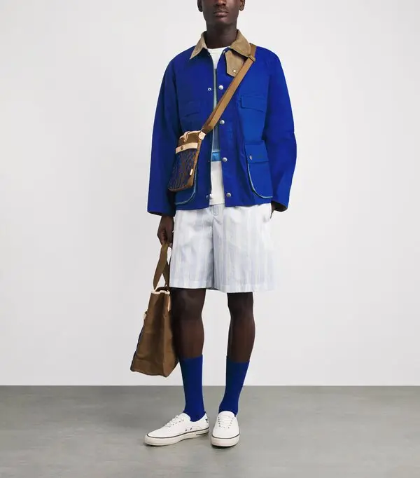 Barbour X Paul Smith Sugarlump Bedale Casual Jacket - Blue