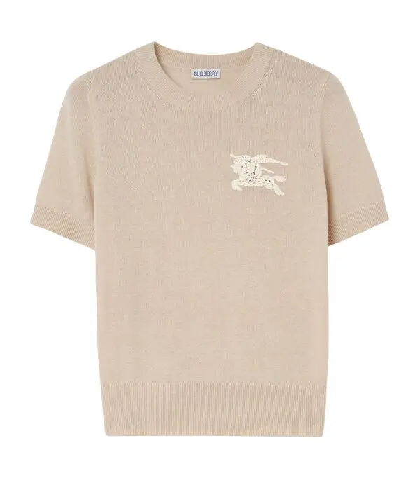 Burberry Wool-cotton Knit Top
