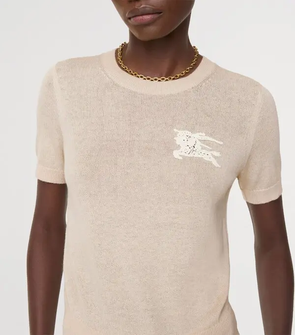 Burberry Wool-cotton Knit Top
