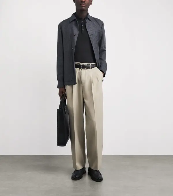 Pal Zileri Silk-cotton Polo Shirt